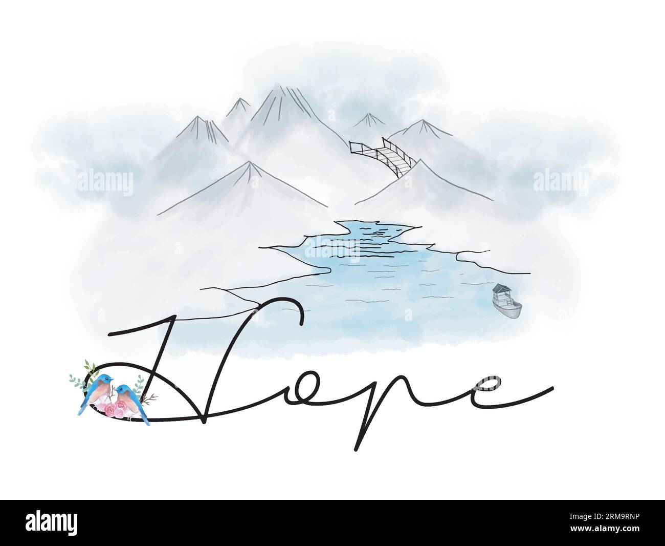 Spiritual bliss Stock Vector Images - Alamy