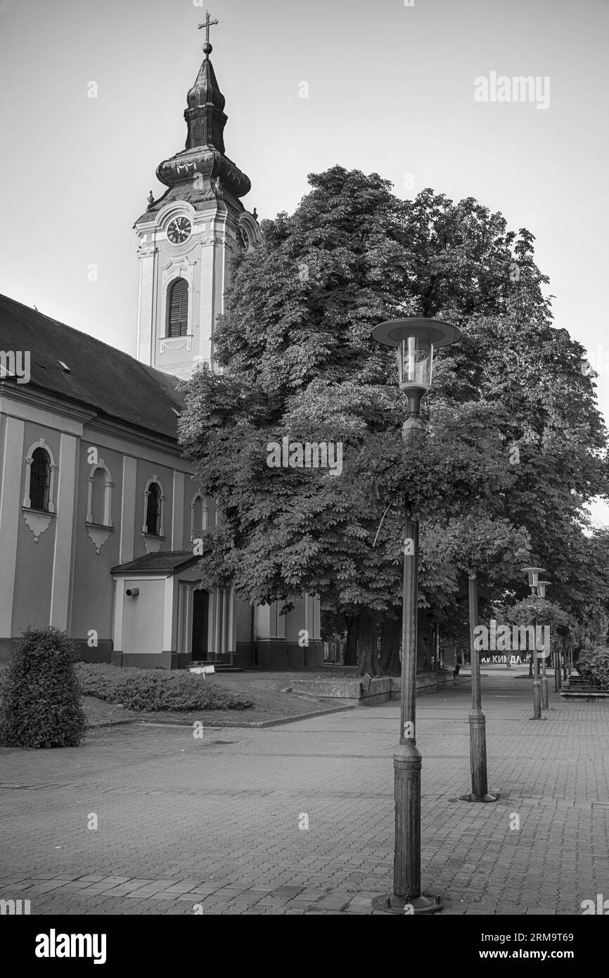 Serbian orthodox church Black and White Stock Photos & Images - Alamy