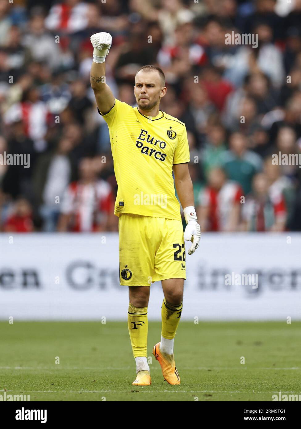 ROTTERDAM - Feyenoord goalkeeper Timon Wellenreuther during the Dutch ...