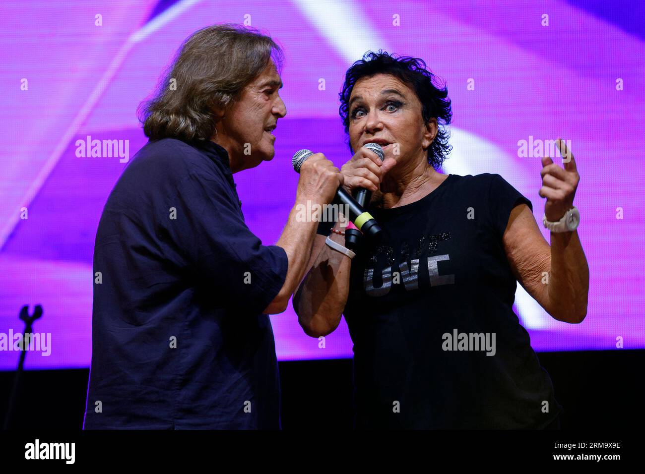 in the photo the Rich and Poor Angela and Angelo Credit: Independent ...