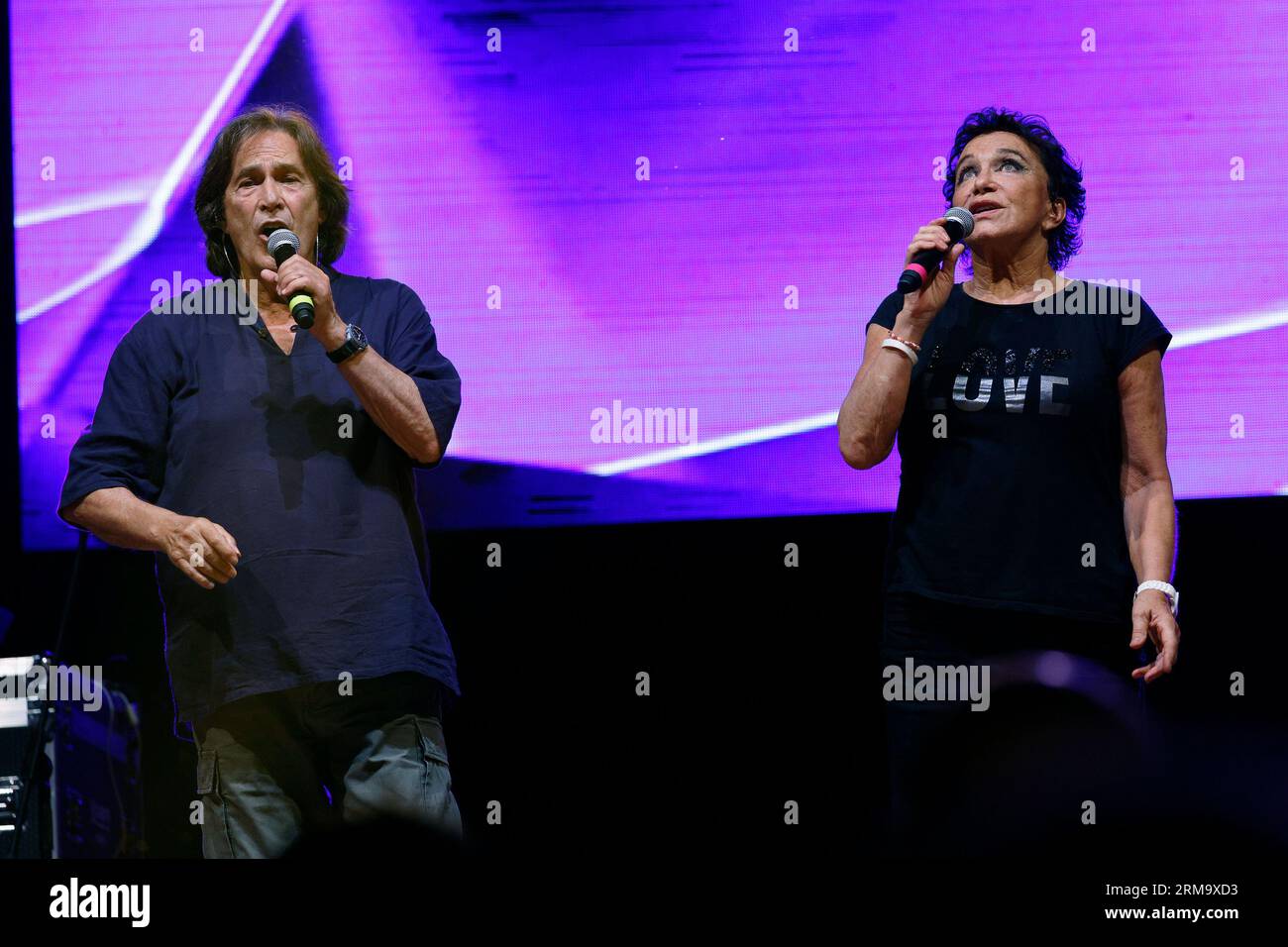 in the photo the Rich and Poor Angela and Angelo Credit: Independent ...