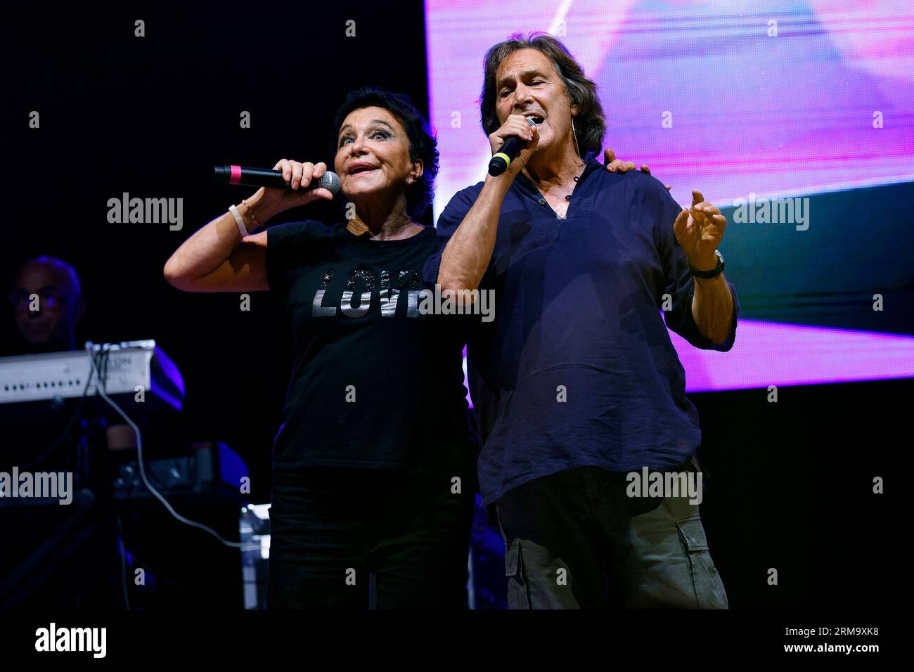 in the photo the Rich and Poor Angela and Angelo Credit: Independent ...