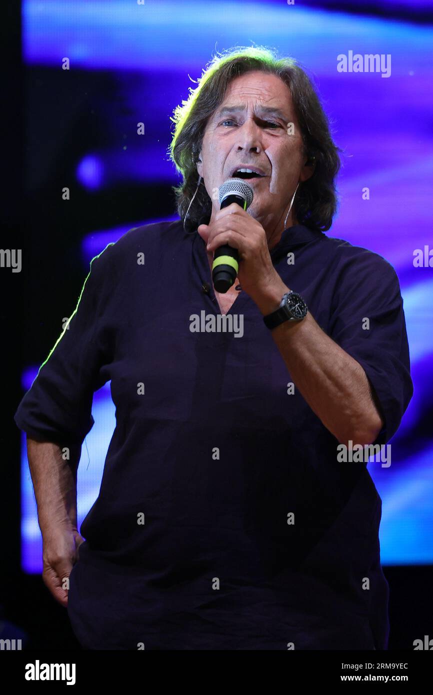 in the photo Angelo dei Ricchi e Poveri Credit: Independent Photo ...