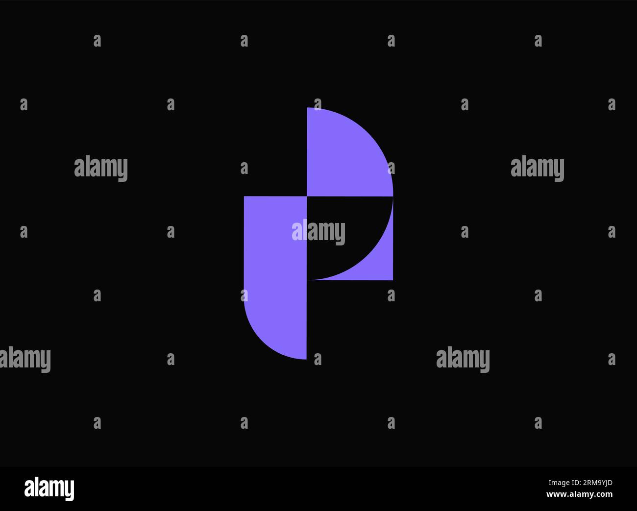 P logos vector vectors hi-res stock photography and images - Alamy