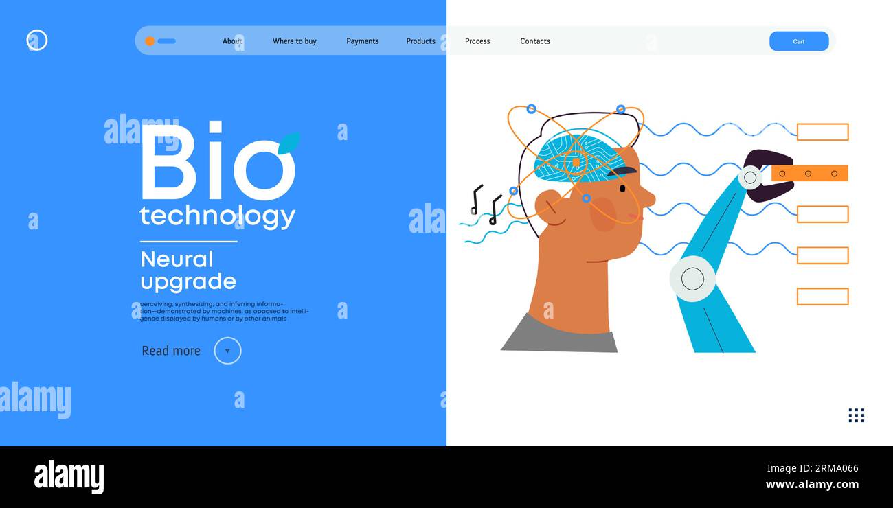 Enhanced human power augmentation Stock Vector Images - Alamy