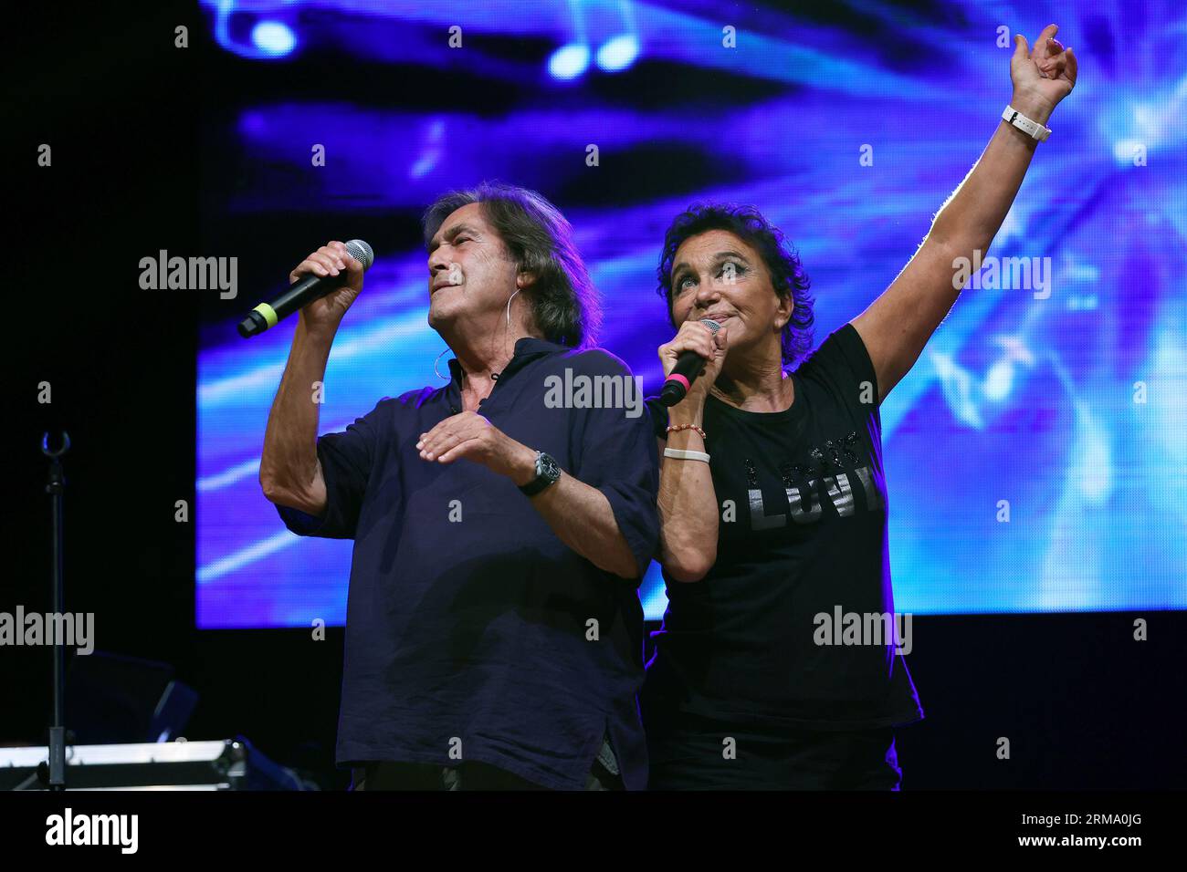 in the photo the Rich and Poor Angela and Angelo Credit: Independent ...