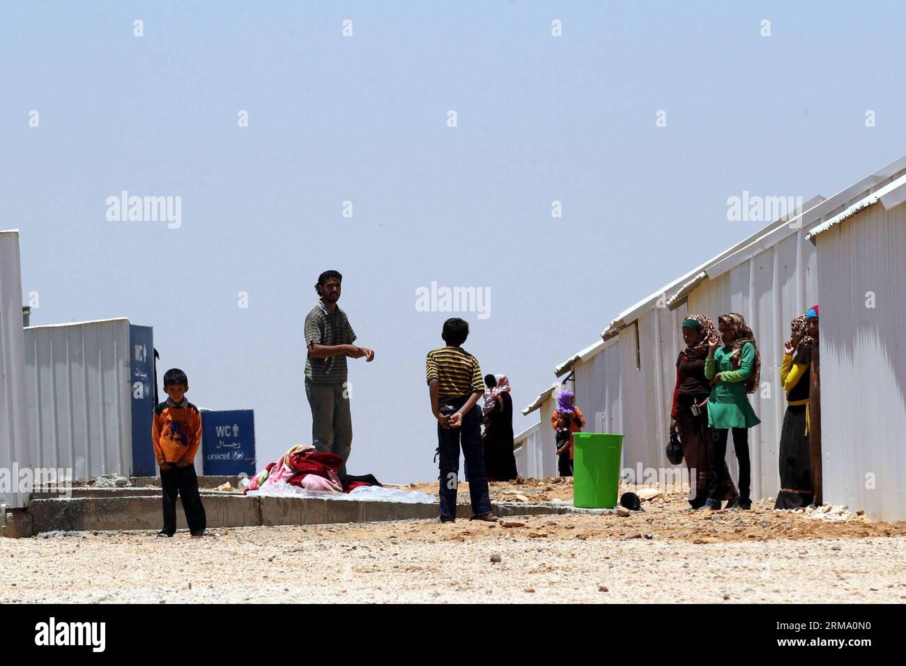 Hospital jordan syrian refugee hi-res stock photography and images - Alamy
