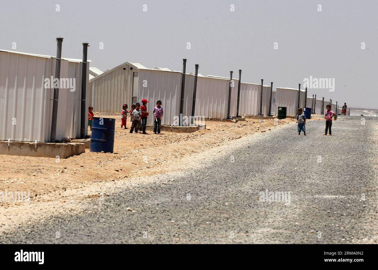Hospital jordan syrian refugee hi-res stock photography and images - Alamy