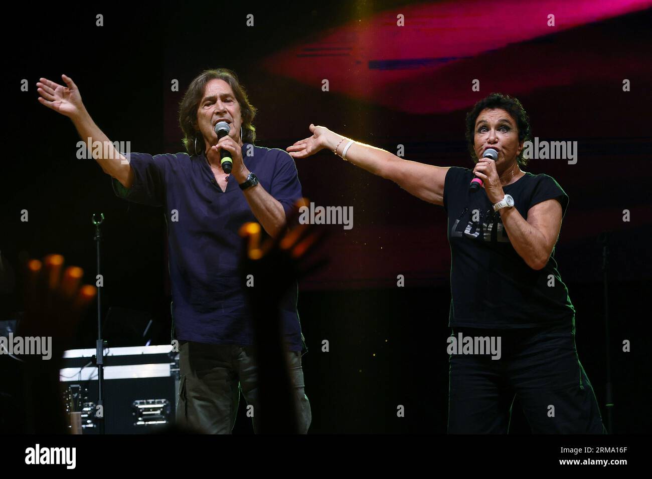 in the photo the Rich and Poor Angela and Angelo Credit: Independent ...