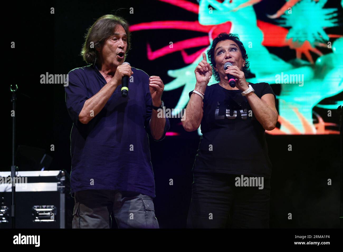 in the photo the Rich and Poor Angela and Angelo Credit: Independent ...