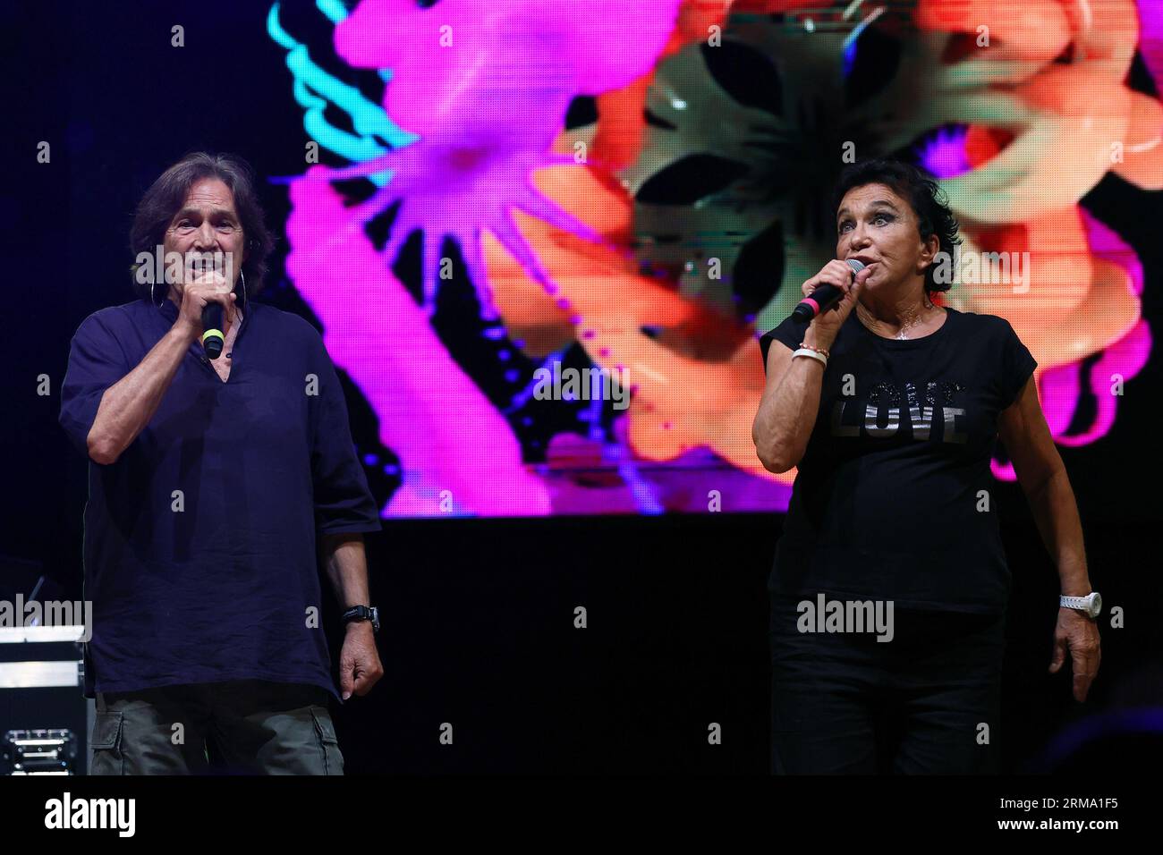 in the photo the Rich and Poor Angela and Angelo Credit: Independent ...