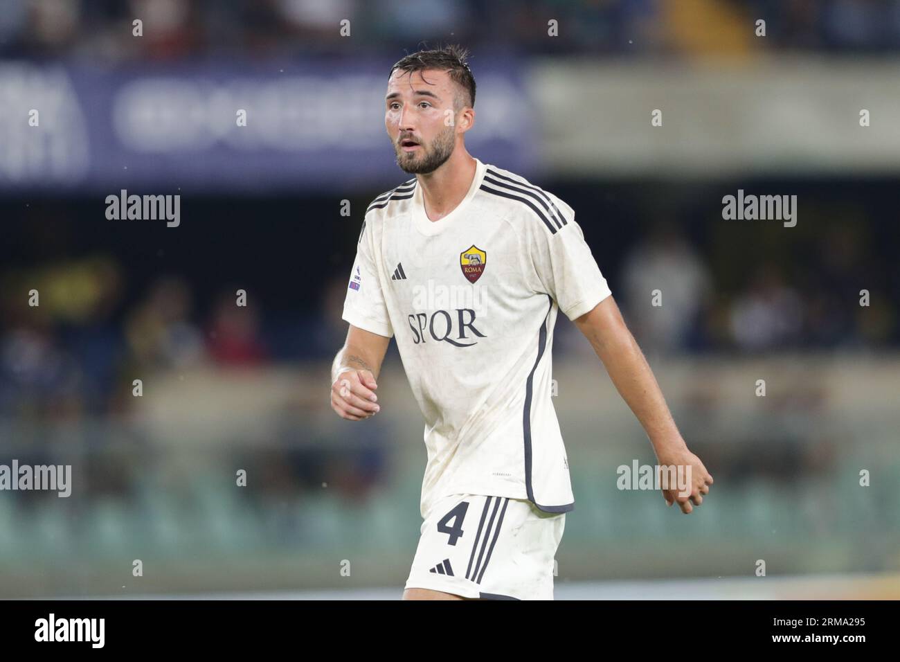 Bryan Cristante of Roma seen during 2023–24 Serie A football match ...