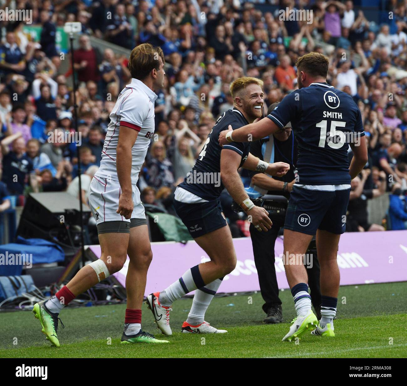 Scottish Gas Murrayfield Stadium. Edinburgh.Scotland, UK. 26th Aug ...