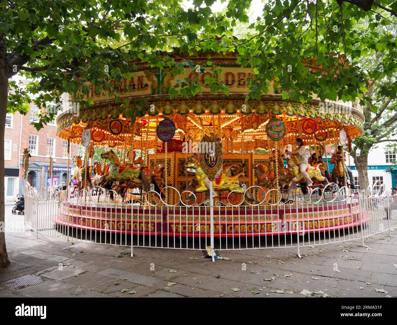 Victorian carousel hi-res stock photography and images - Alamy