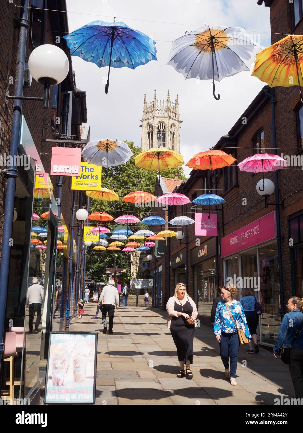 The Coppergate Centre In York Stock Photo - Alamy