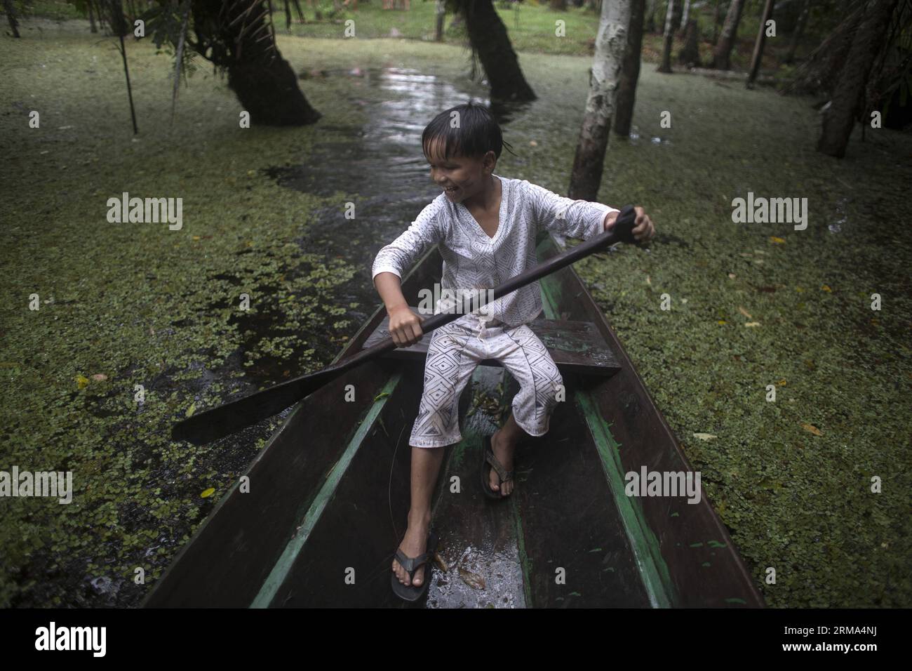 Kambeba village hi-res stock photography and images - Alamy