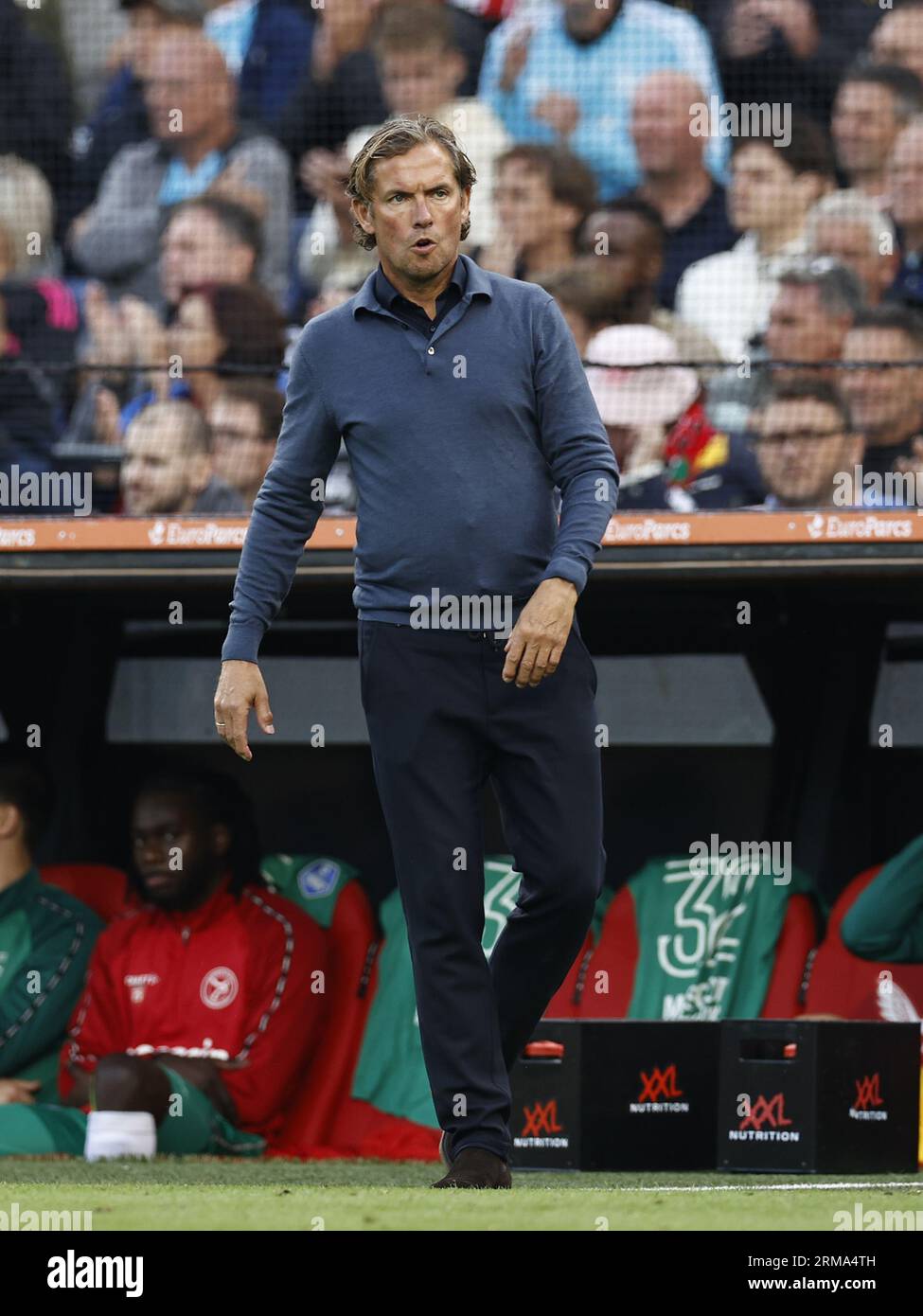 ROTTERDAM - Almere City coach Alex Pastoor during the Dutch premier ...