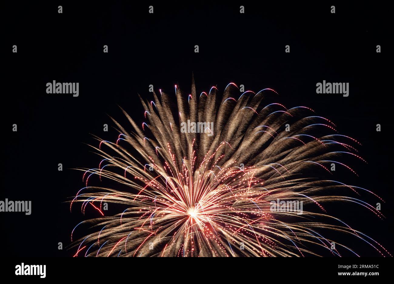 Group fireworks in sky hi-res stock photography and images - Alamy