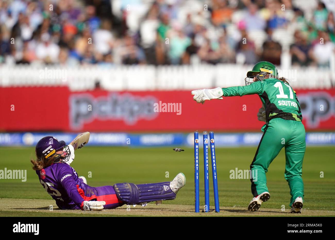 Southern Brave wicketkeeper Rhianna Southby stumps Northern ...