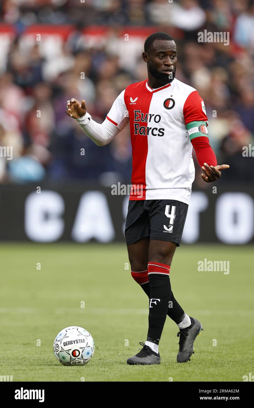 ROTTERDAM - Lutsharel Geertruida of Feyenoord during the Dutch premier ...