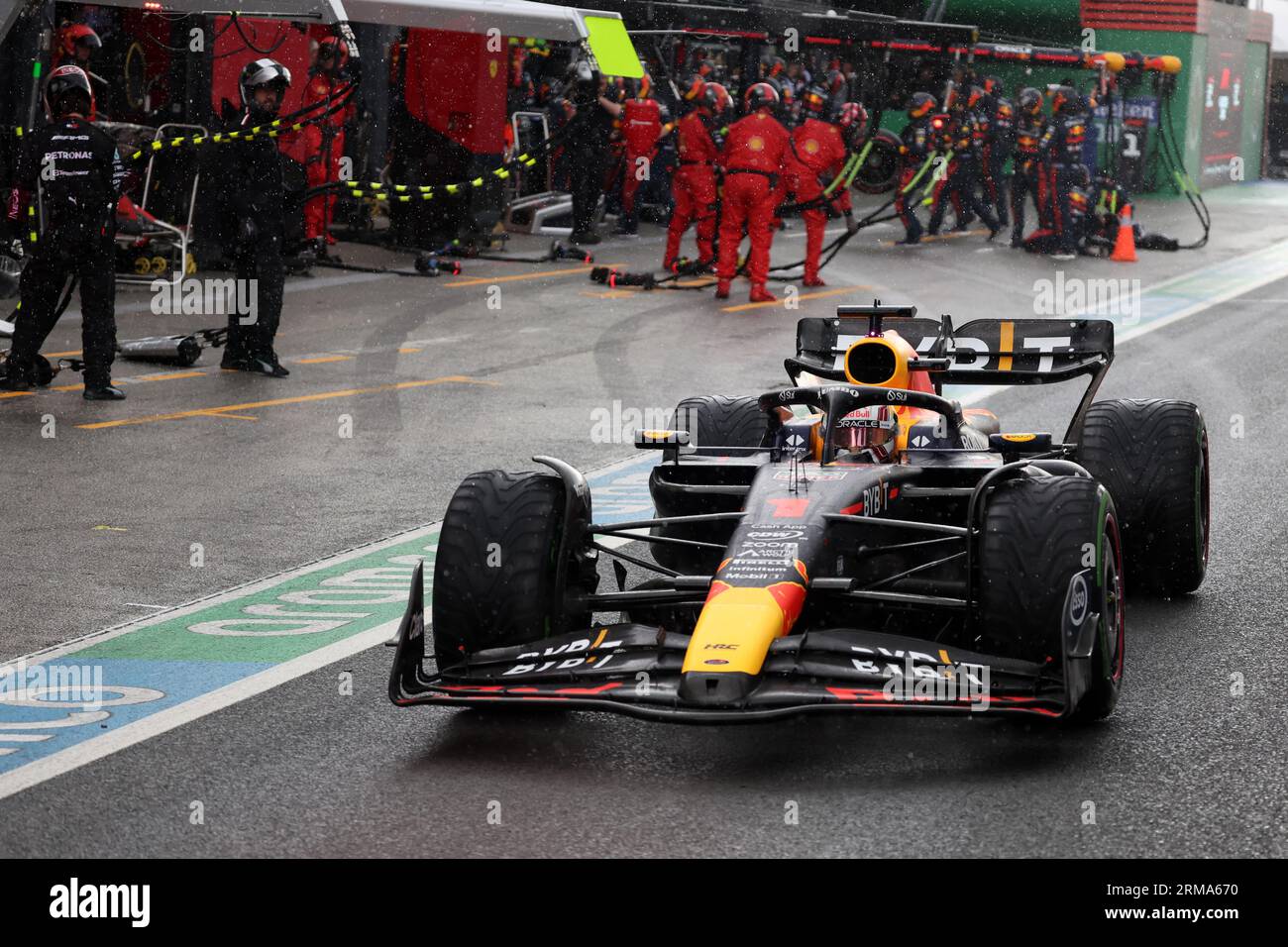 Zandvoort, Netherlands. 27th Aug, 2023. Max Verstappen (NLD) Red Bull ...