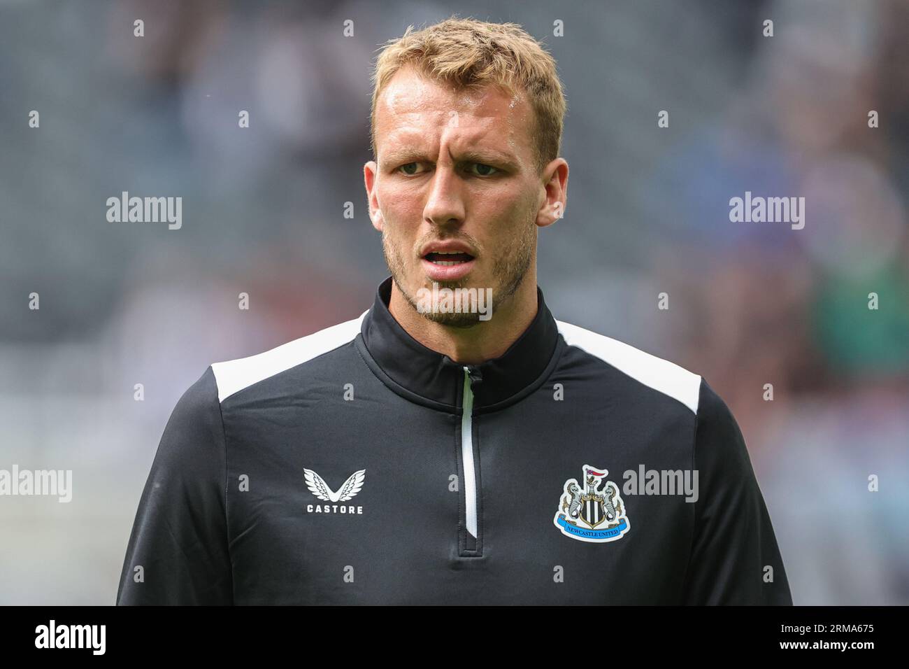 Newcastle, UK. 27th Aug, 2023. Dan Burn #33 of Newcastle United during ...