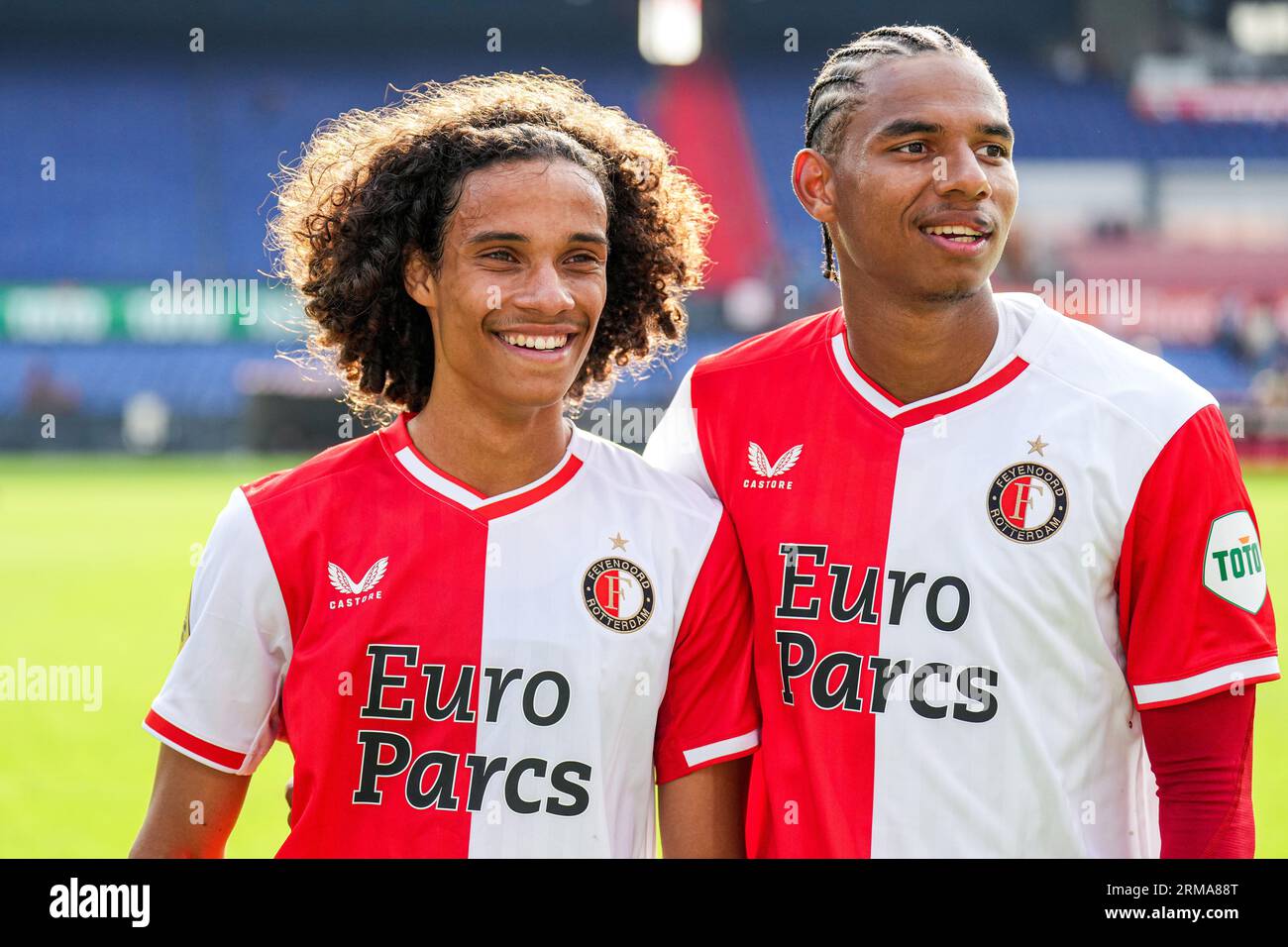 Gjivai zechiel celebrates the win hi-res stock photography and images ...