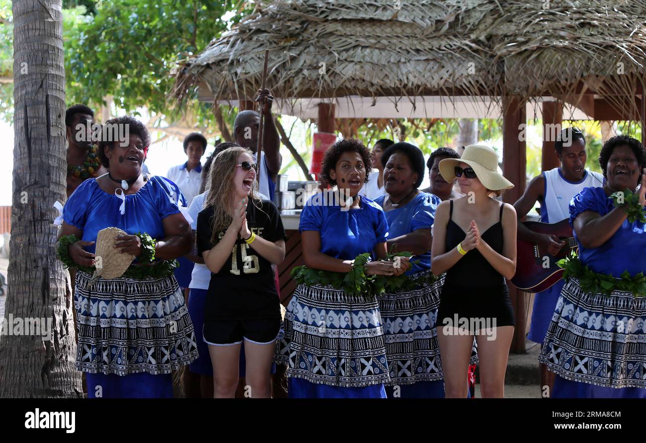 Fiji locals hi-res stock photography and images - Alamy