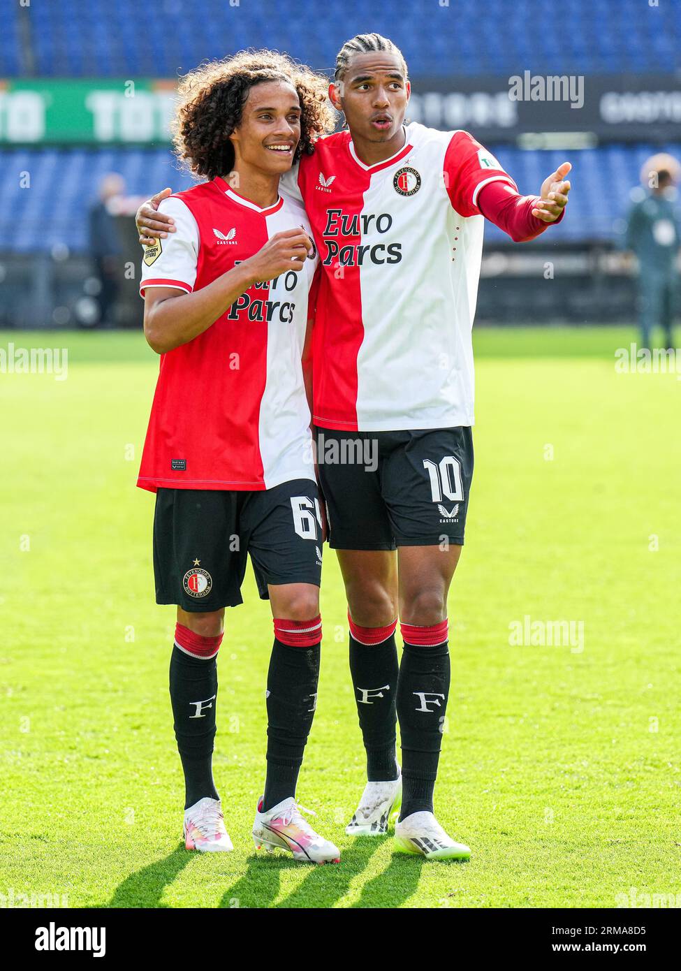 Gjivai zechiel celebrates the win hi-res stock photography and images ...