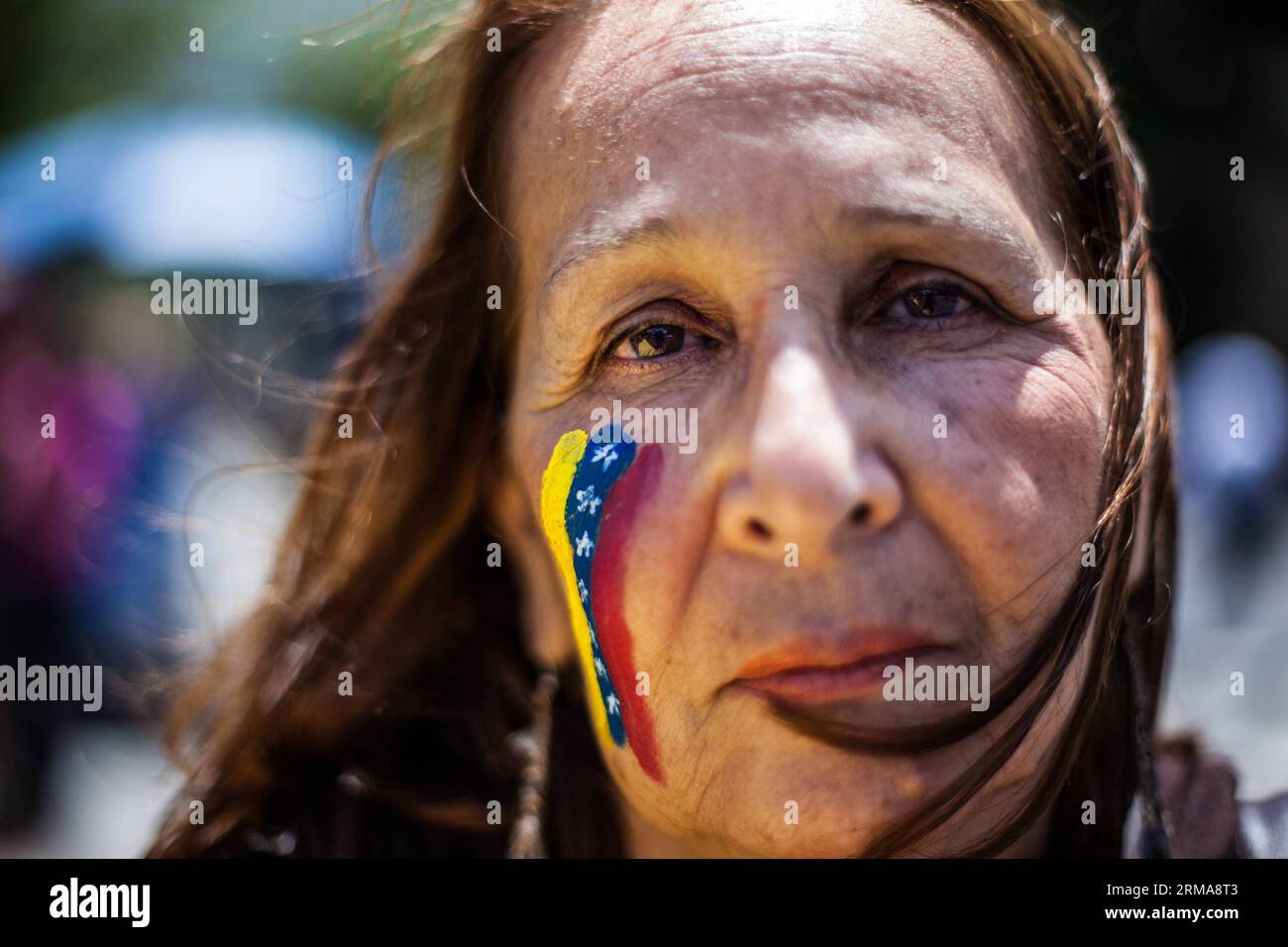 Venezuela caracs society march hi-res stock photography and images - Alamy