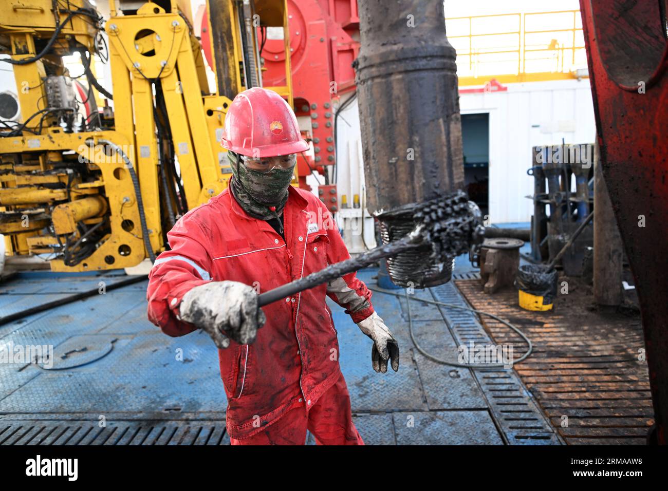 Tarim basin drill hi-res stock photography and images - Alamy