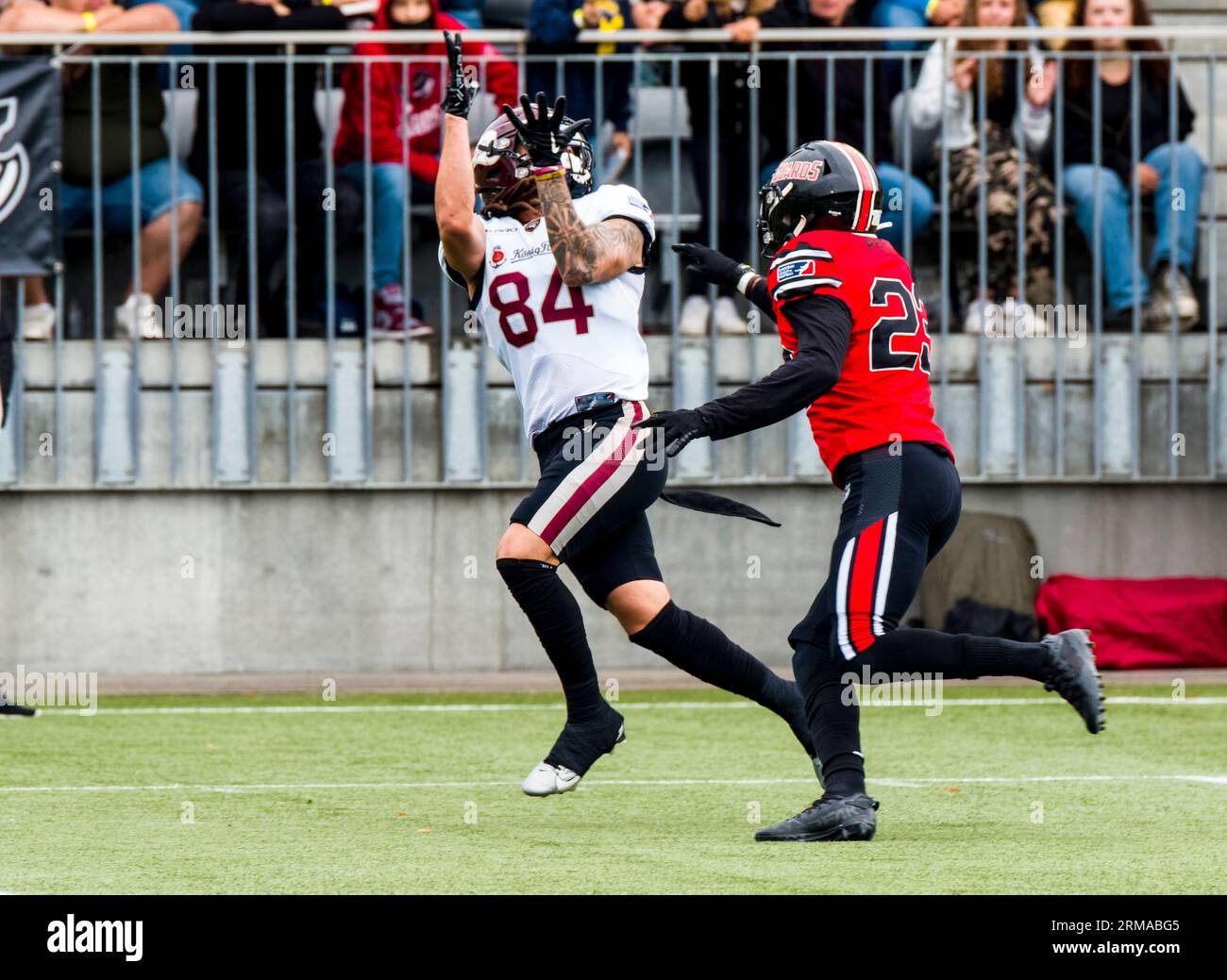 European League of Football, ELF/ Game : Rhein Fire at Helvetic Guards ...