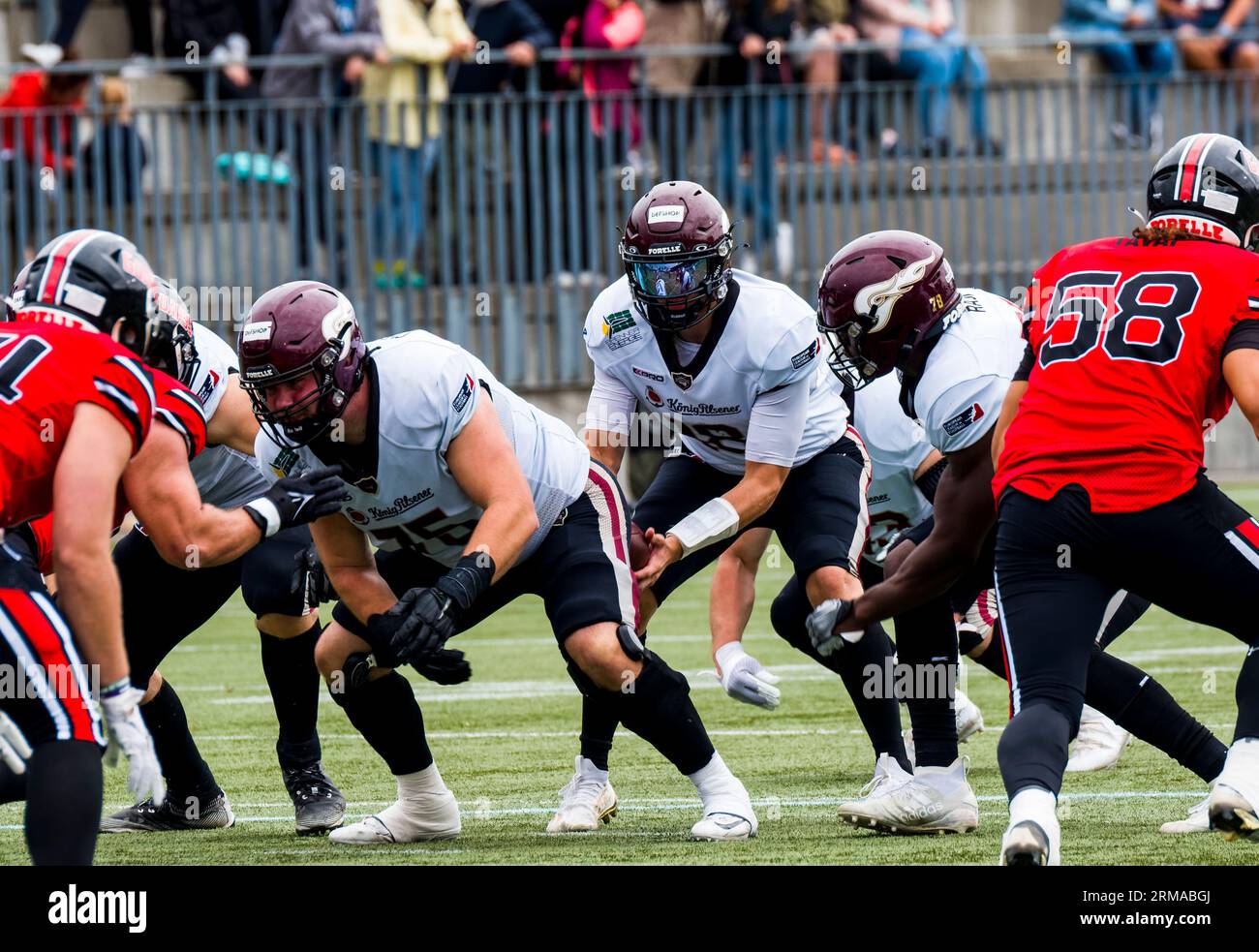 European League of Football, ELF/ Game : Rhein Fire at Helvetic Guards ...