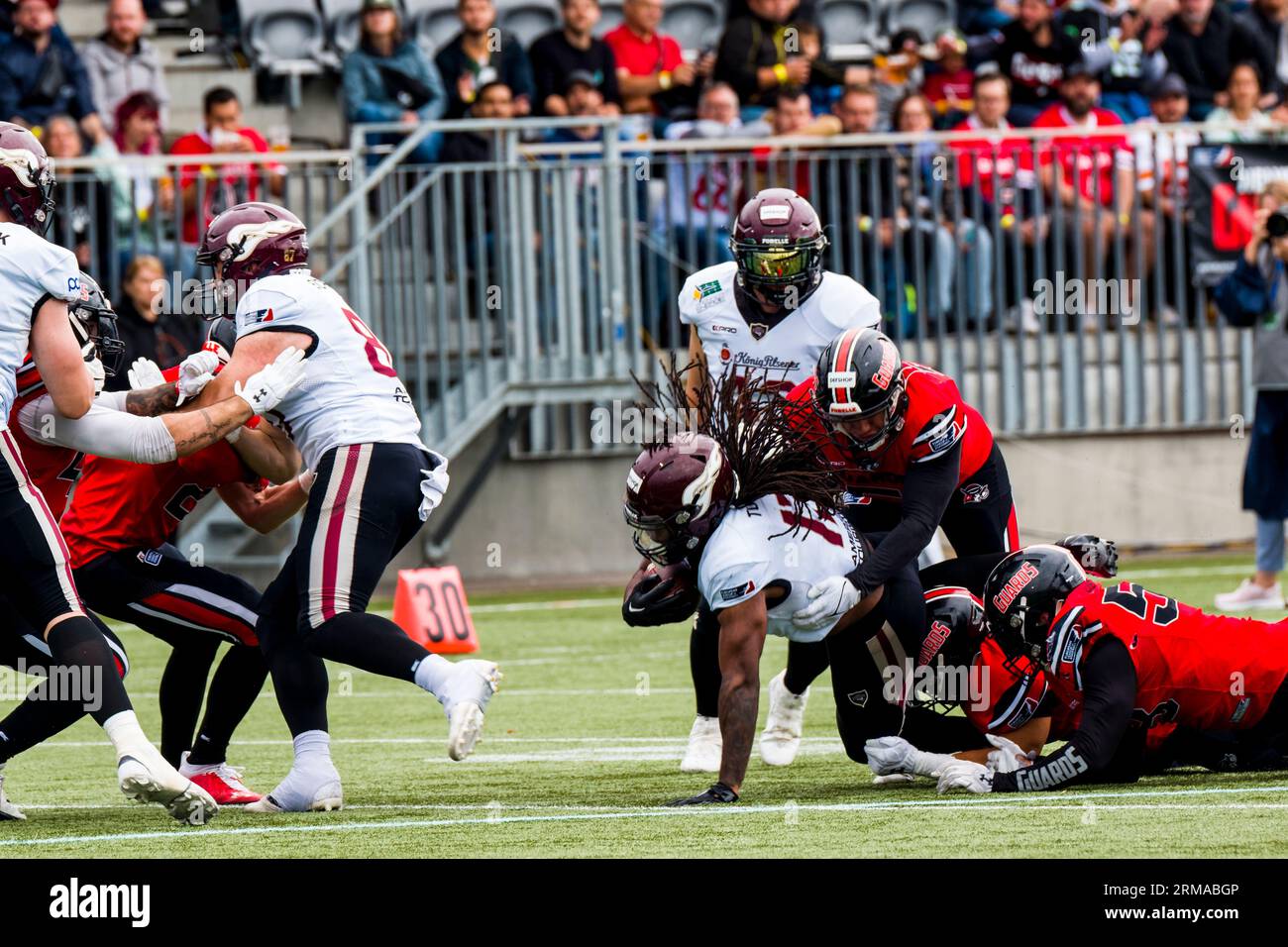 European League of Football, ELF/ Game : Rhein Fire at Helvetic Guards ...