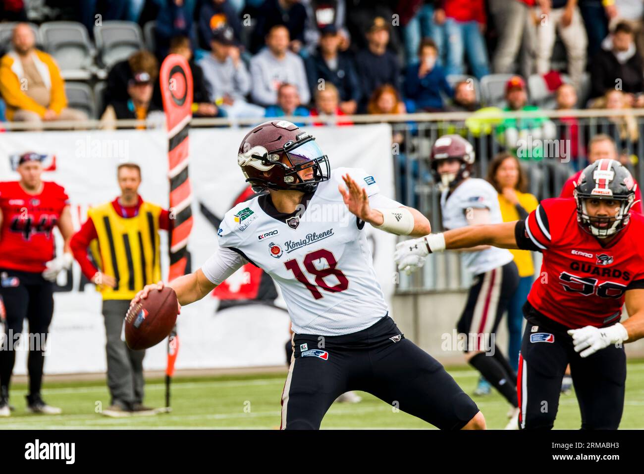 European League of Football, ELF/ Game : Rhein Fire at Helvetic Guards ...