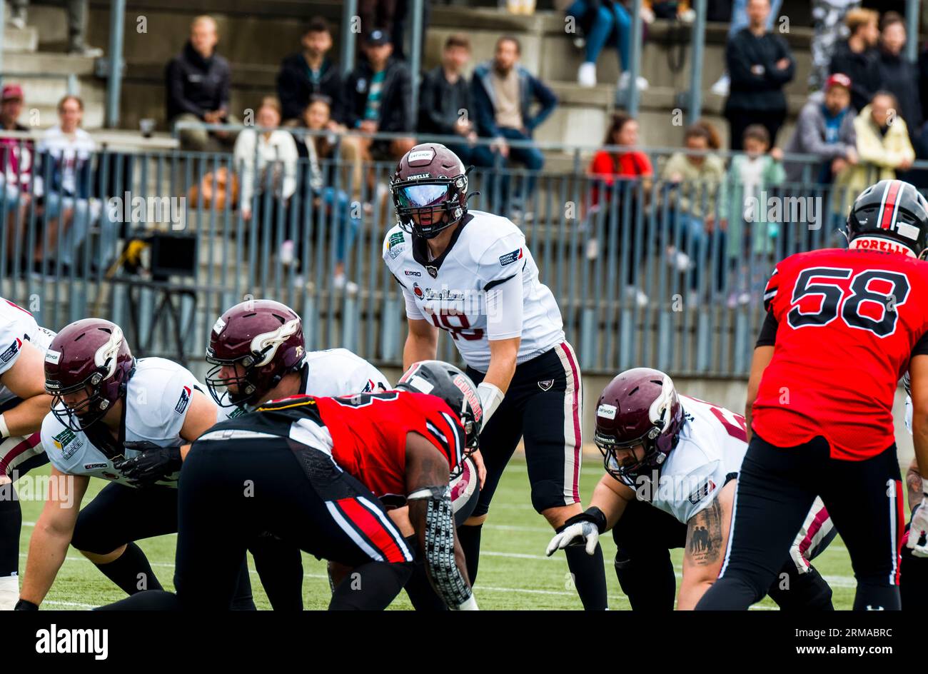 European League of Football, ELF/ Game : Rhein Fire at Helvetic Guards ...