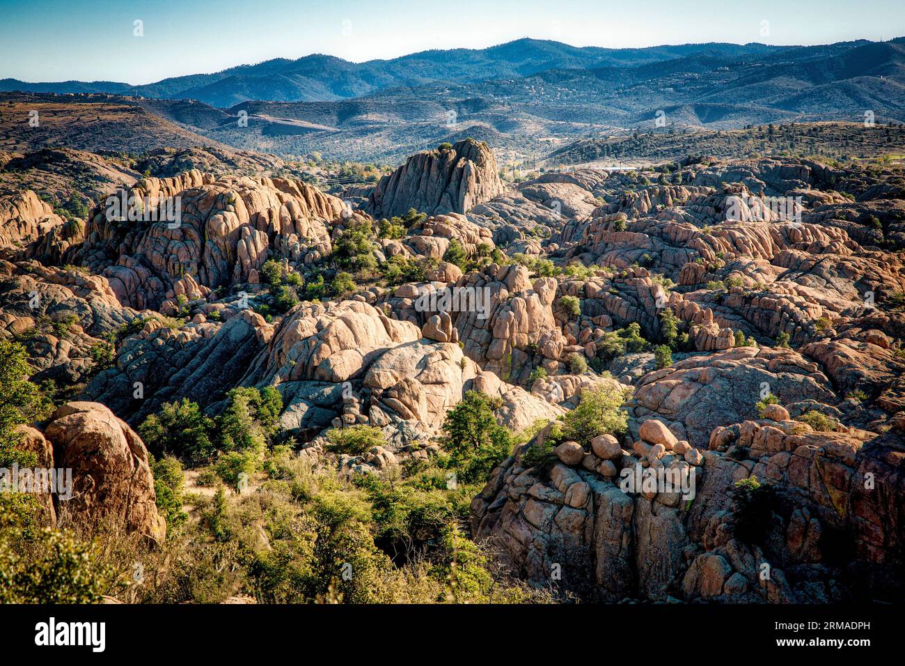 The Granite Dells sit at the base of the Bradshaw mountains in Prescott ...