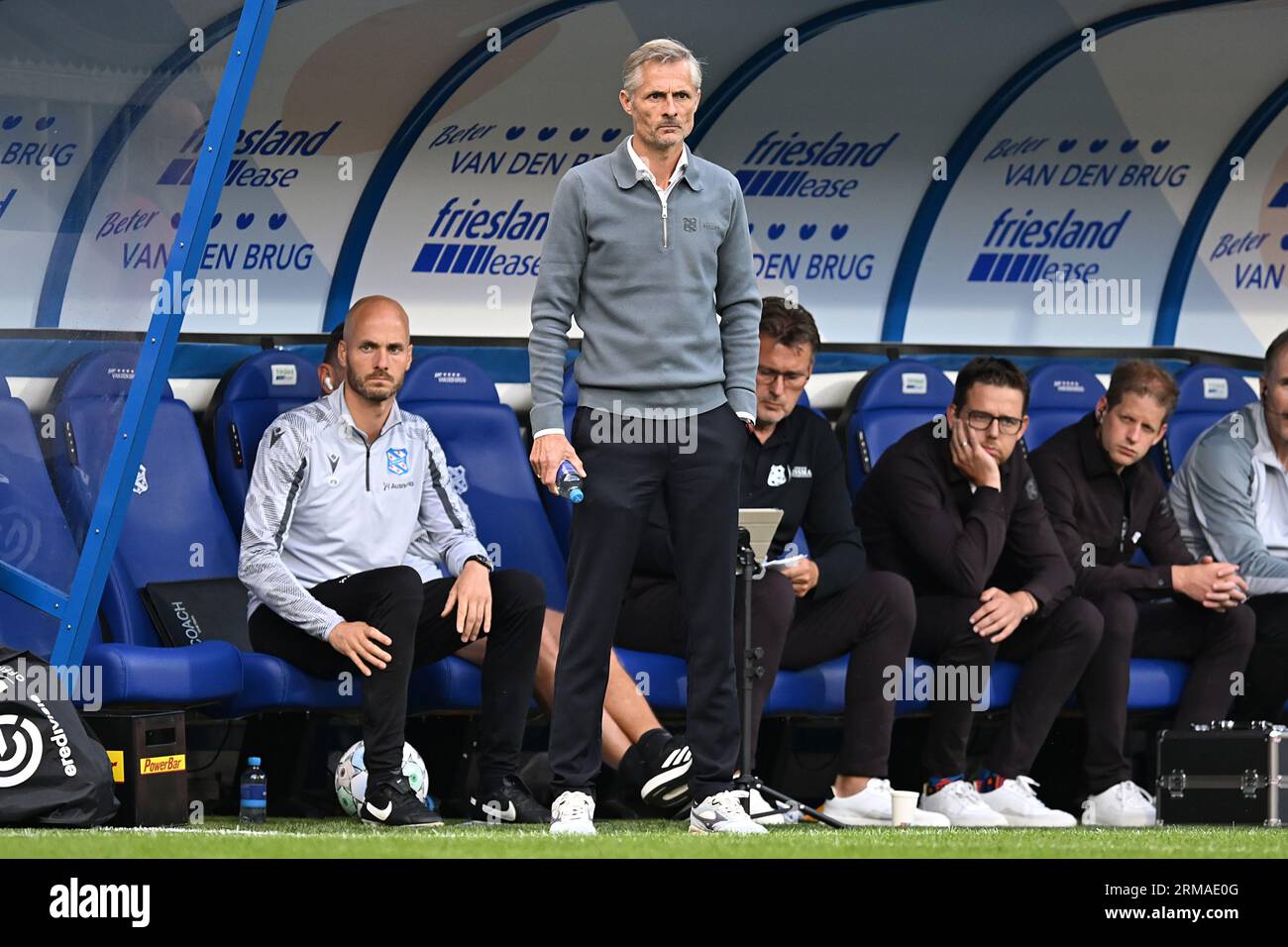 HERENVEEN - SC Heerenveen coach Kees van Wonderen during the Dutch ...