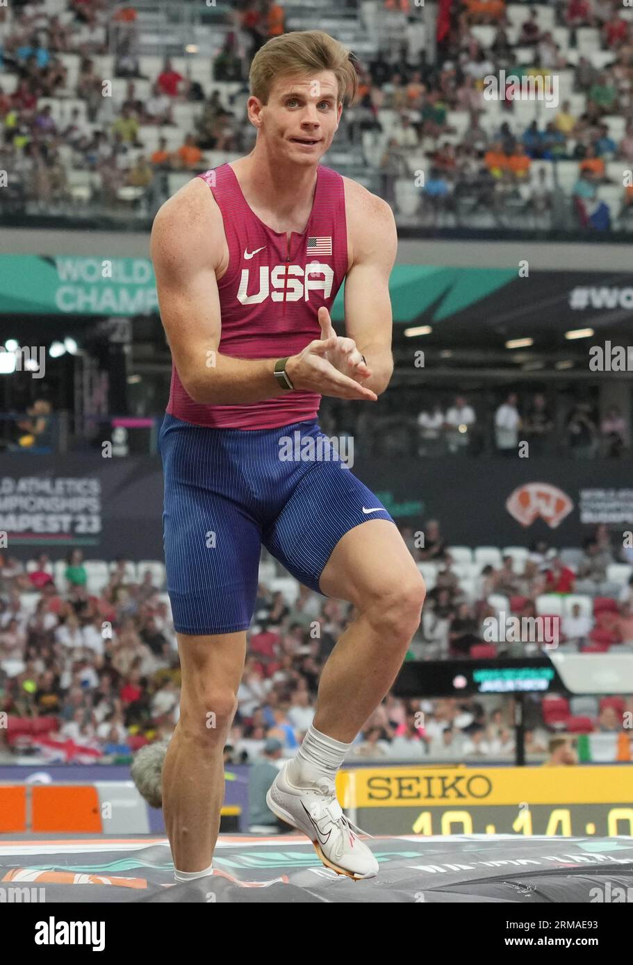 Christopher NILSEN of USA Final POLE VAULT MEN during the World ...