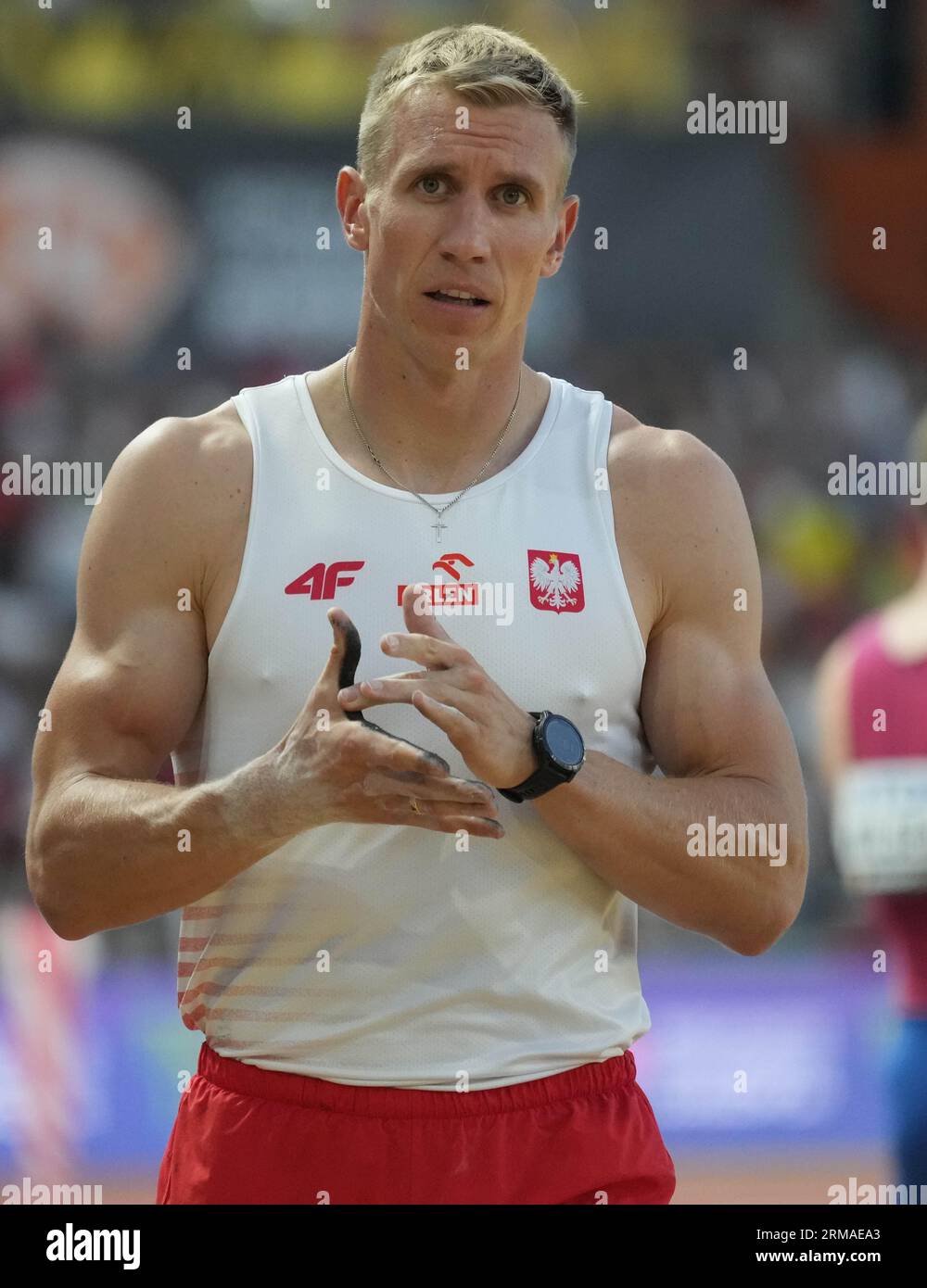 Piotr LISEK of POL POLE VAULT MEN during the World Athletics ...