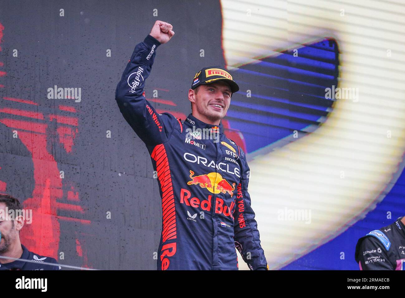 Zandvoort, Netherlands on 27 August 2023 Max Verstappen 1 (NED), HONDA Red Bull Racing RB19 ...