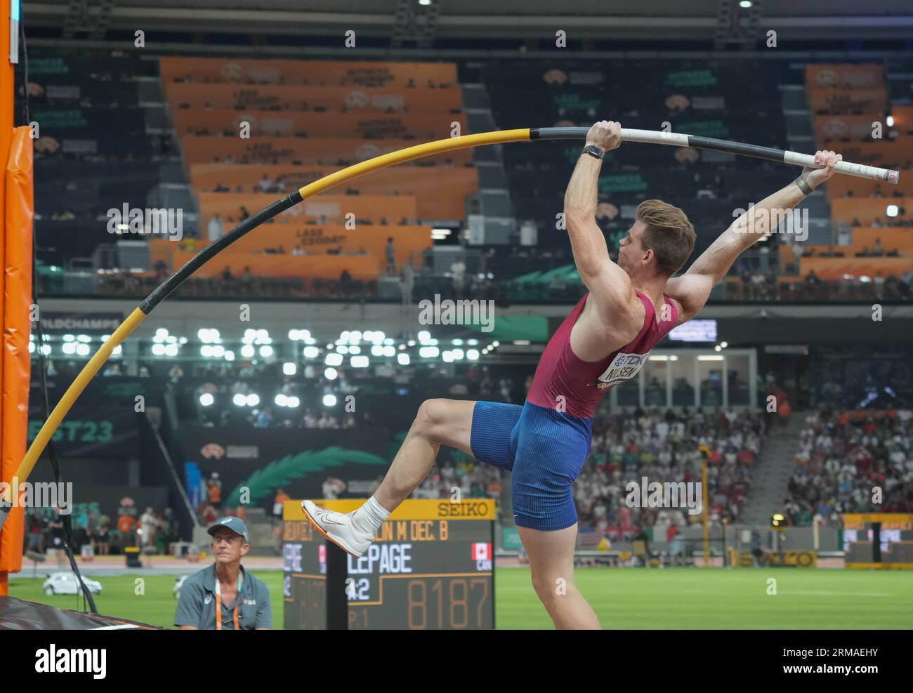 Christopher NILSEN of USA Final POLE VAULT MEN during the World ...