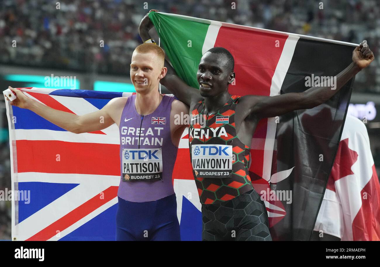 Emmanuel wanyonyi budapest 2023 hi-res stock photography and images - Alamy