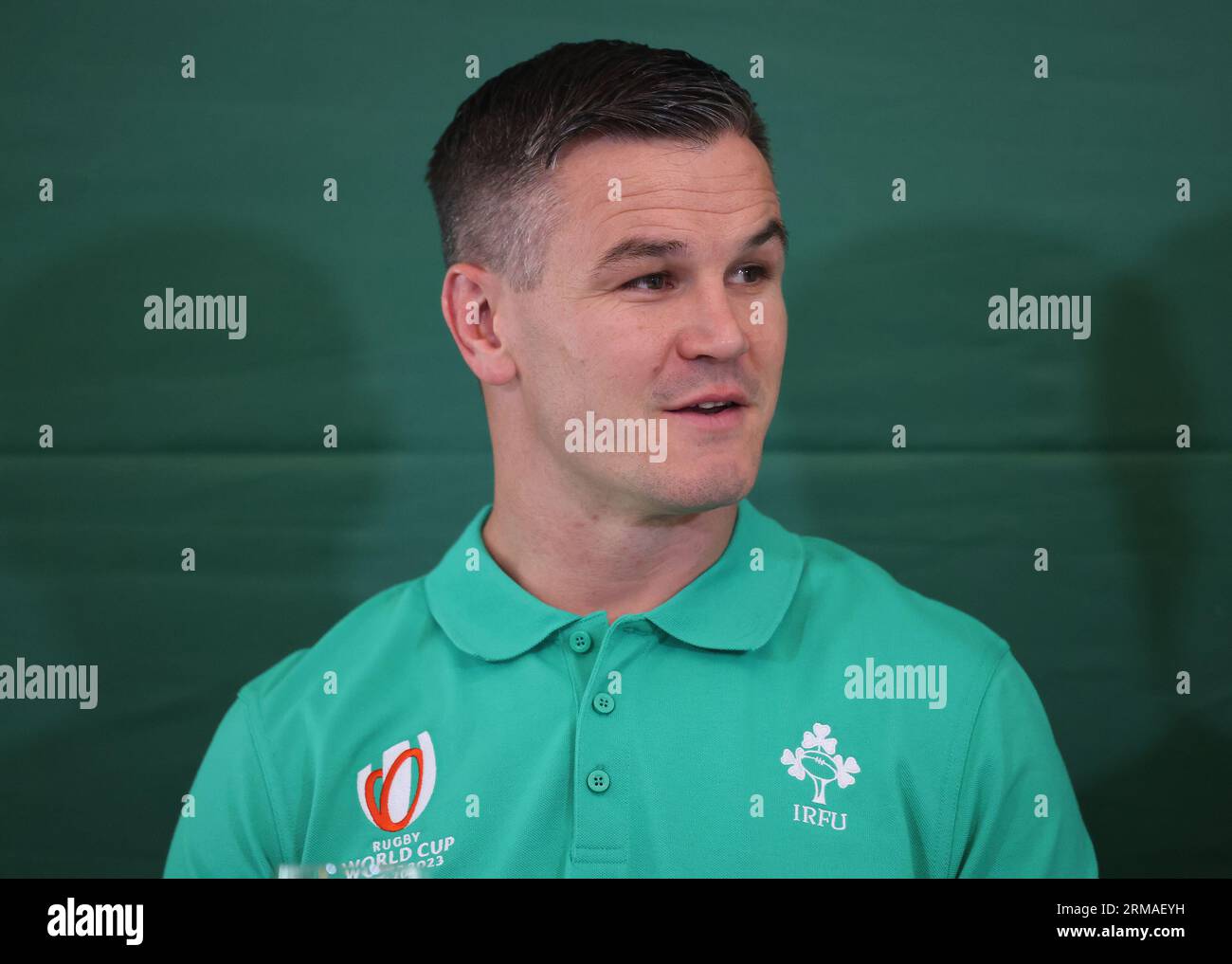 Ireland's Jonathan Sexton during the Ireland Rugby World Cup 2023 squad ...