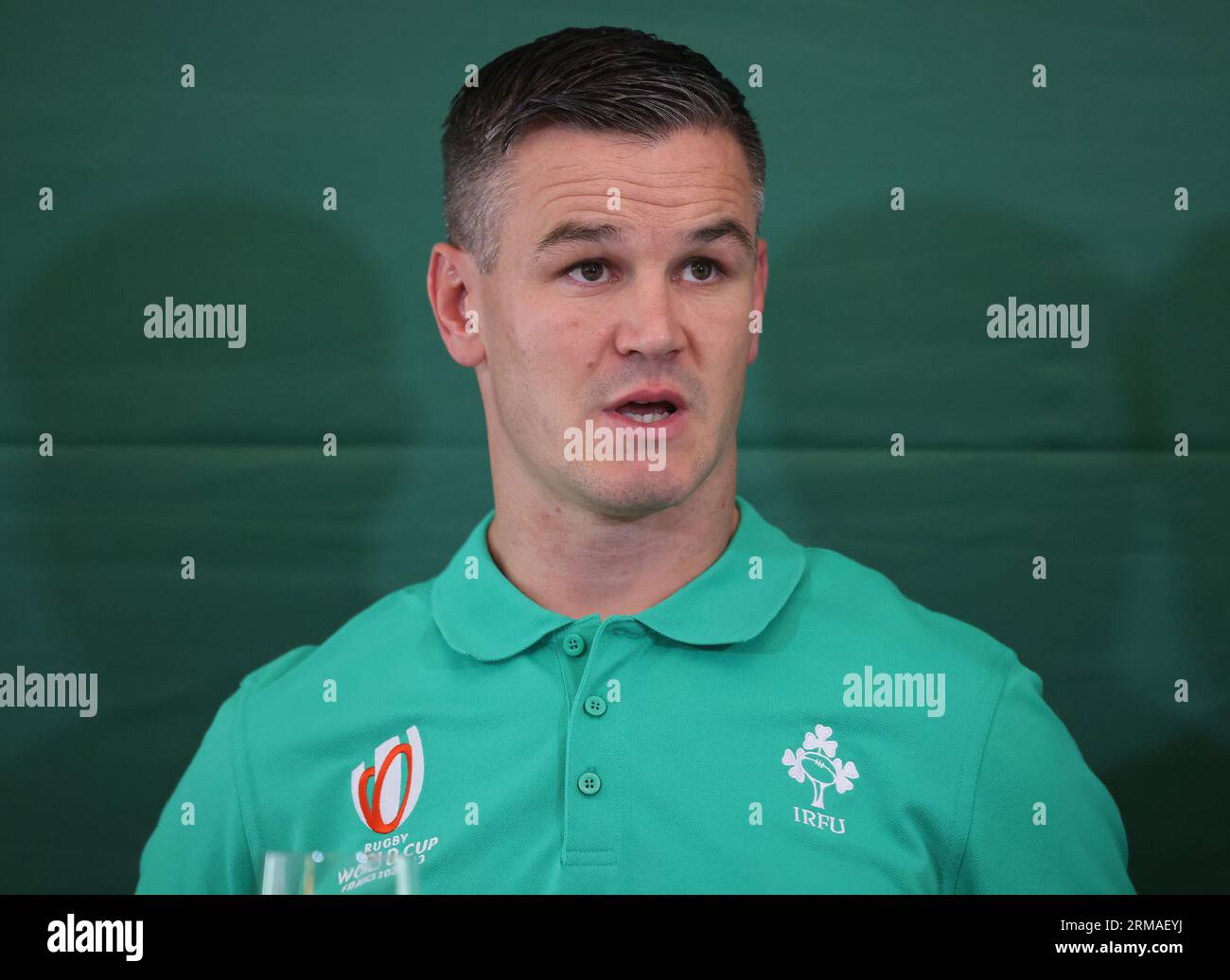 Ireland's Jonathan Sexton during the Ireland Rugby World Cup 2023 squad ...