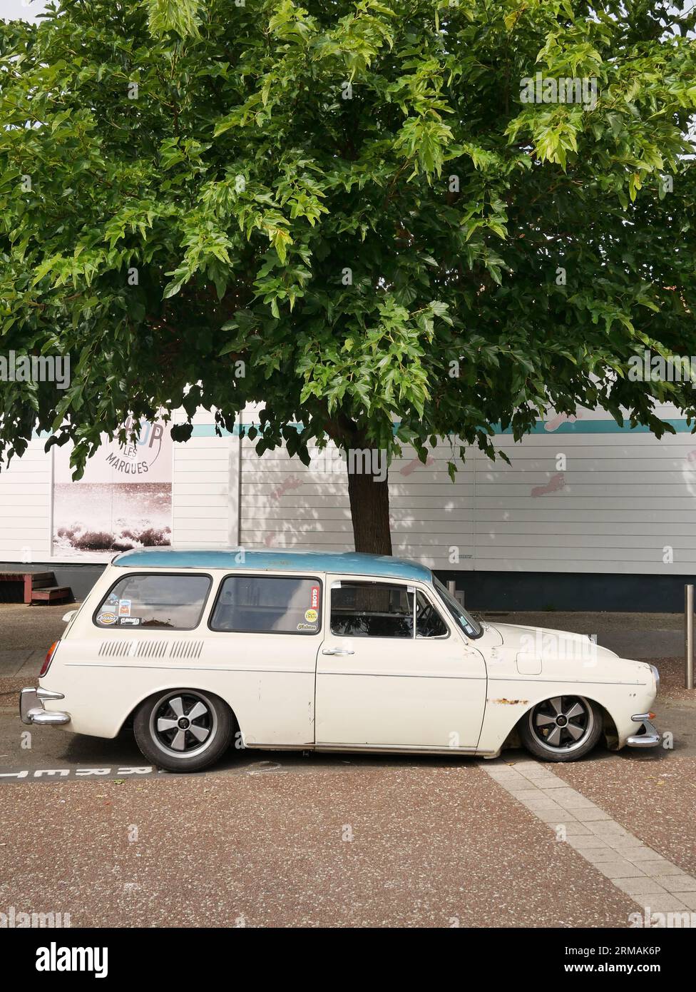 Lowered cal look custom VW Type 3 variant squareback aircccoled veedub ...