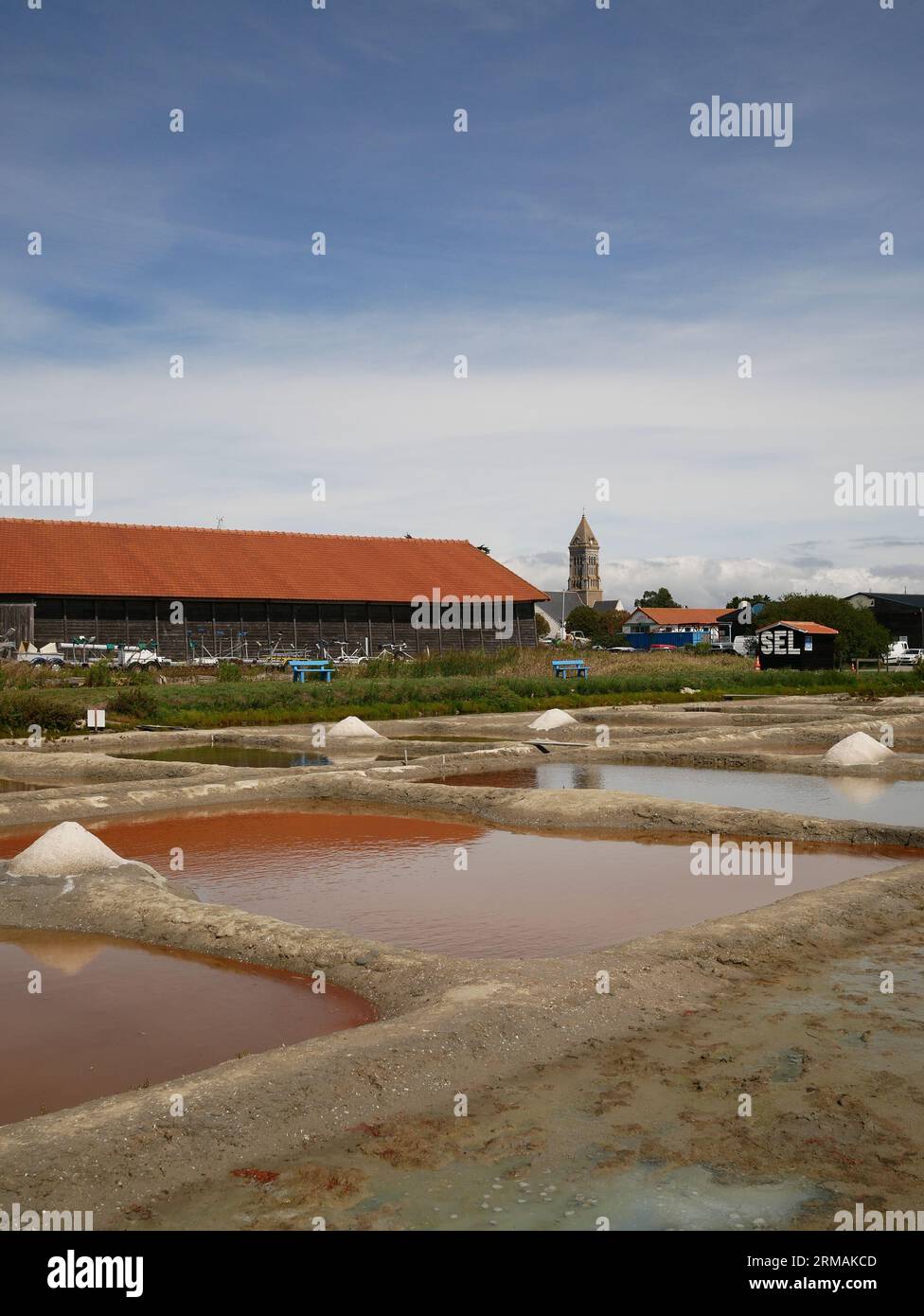 Saltern - île de Noirmoutier Stock Photo - Alamy