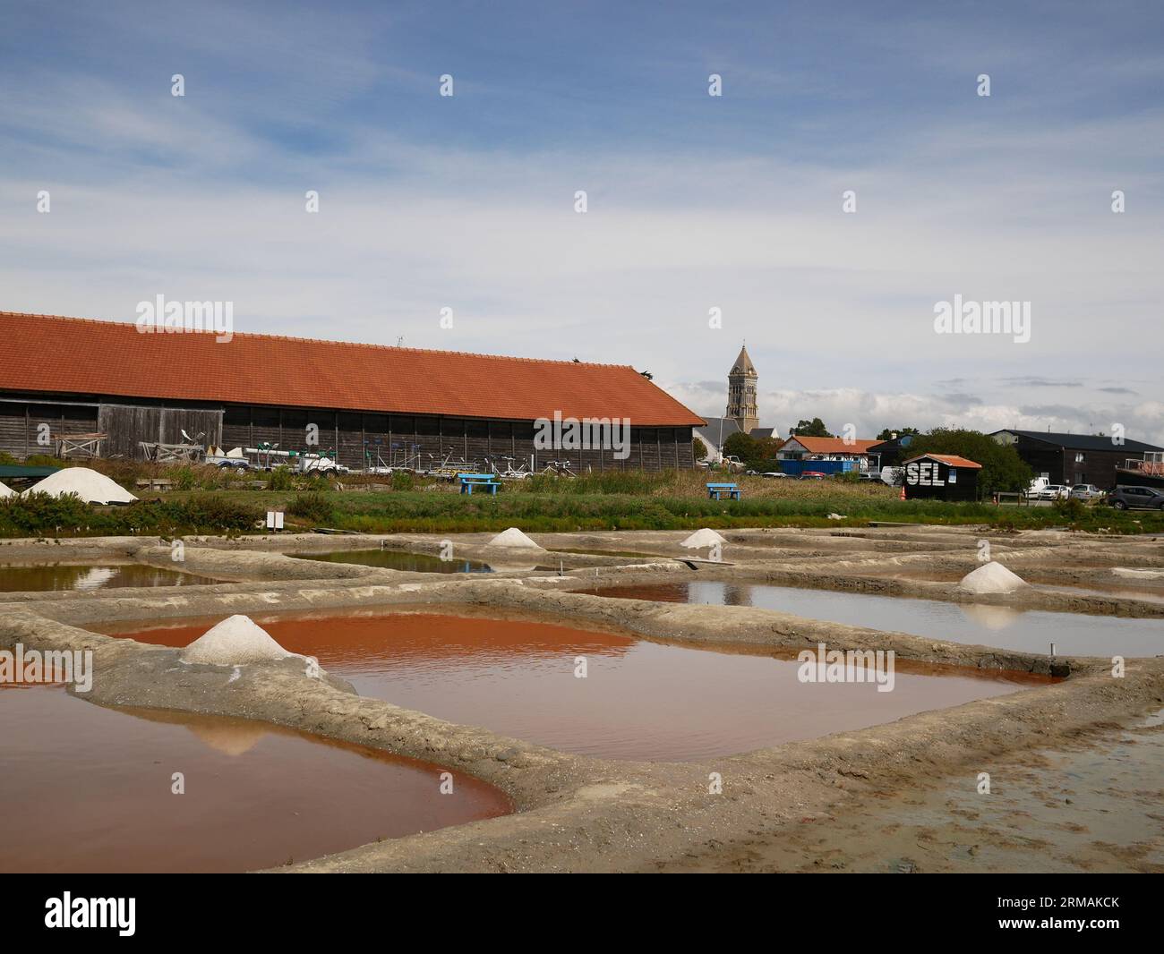 Saltern - île de Noirmoutier Stock Photo - Alamy