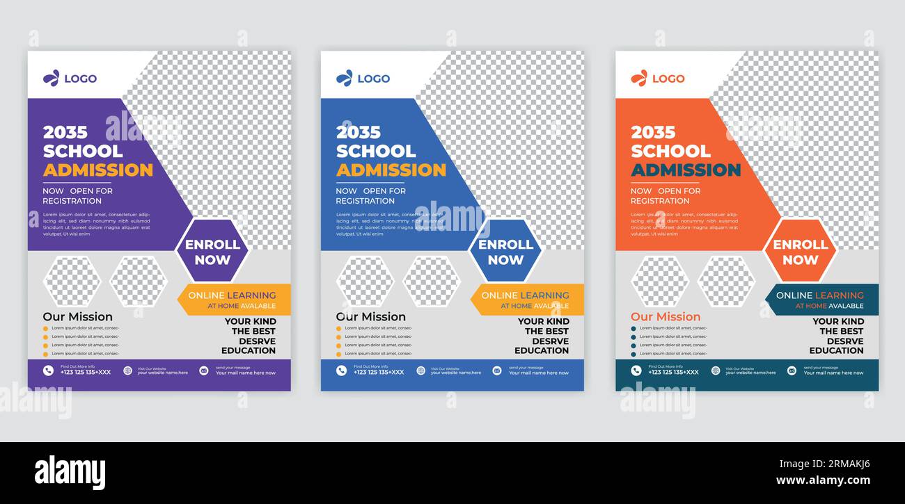 Leaflet Design For School