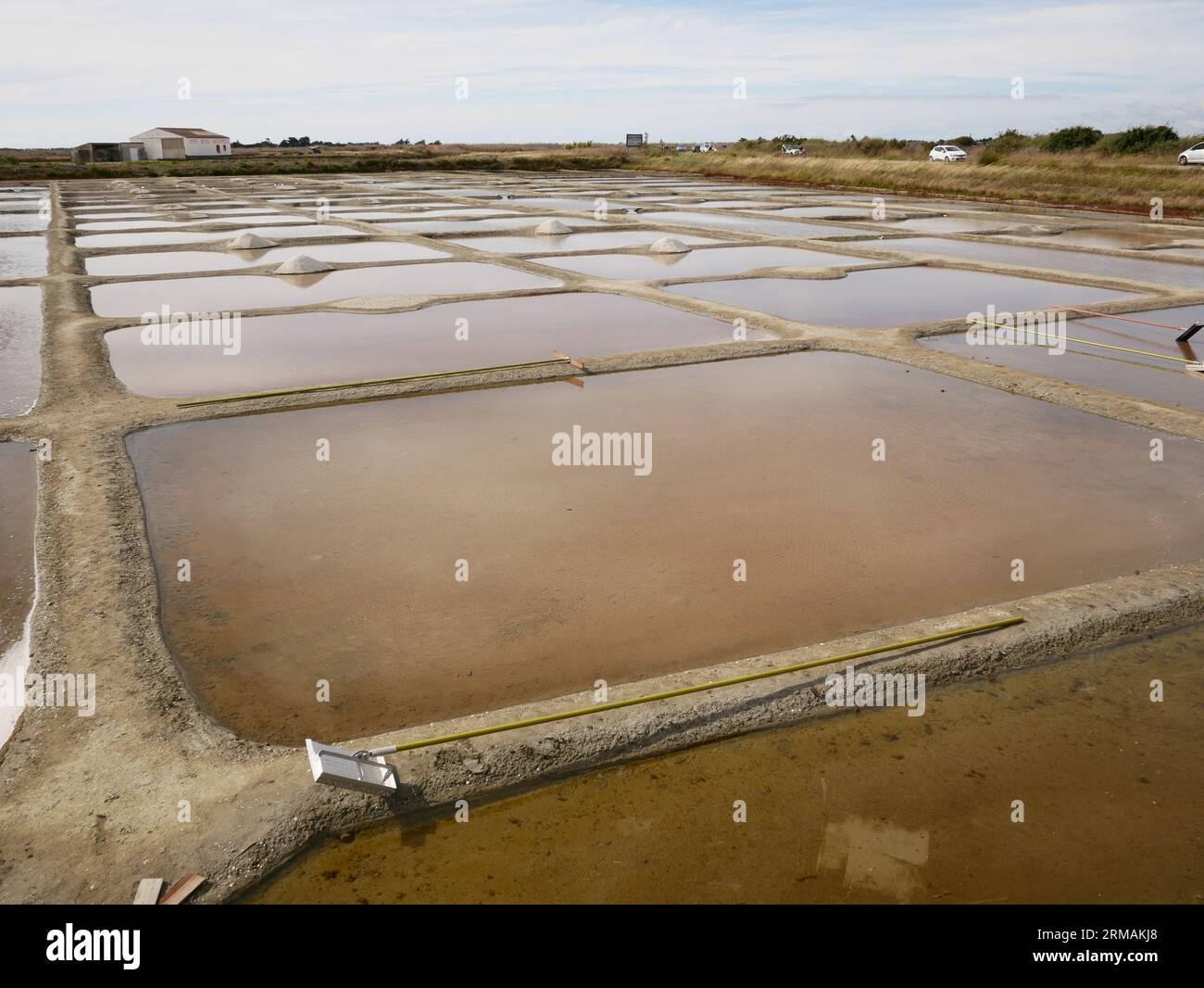 Saltern - île de Noirmoutier Stock Photo - Alamy
